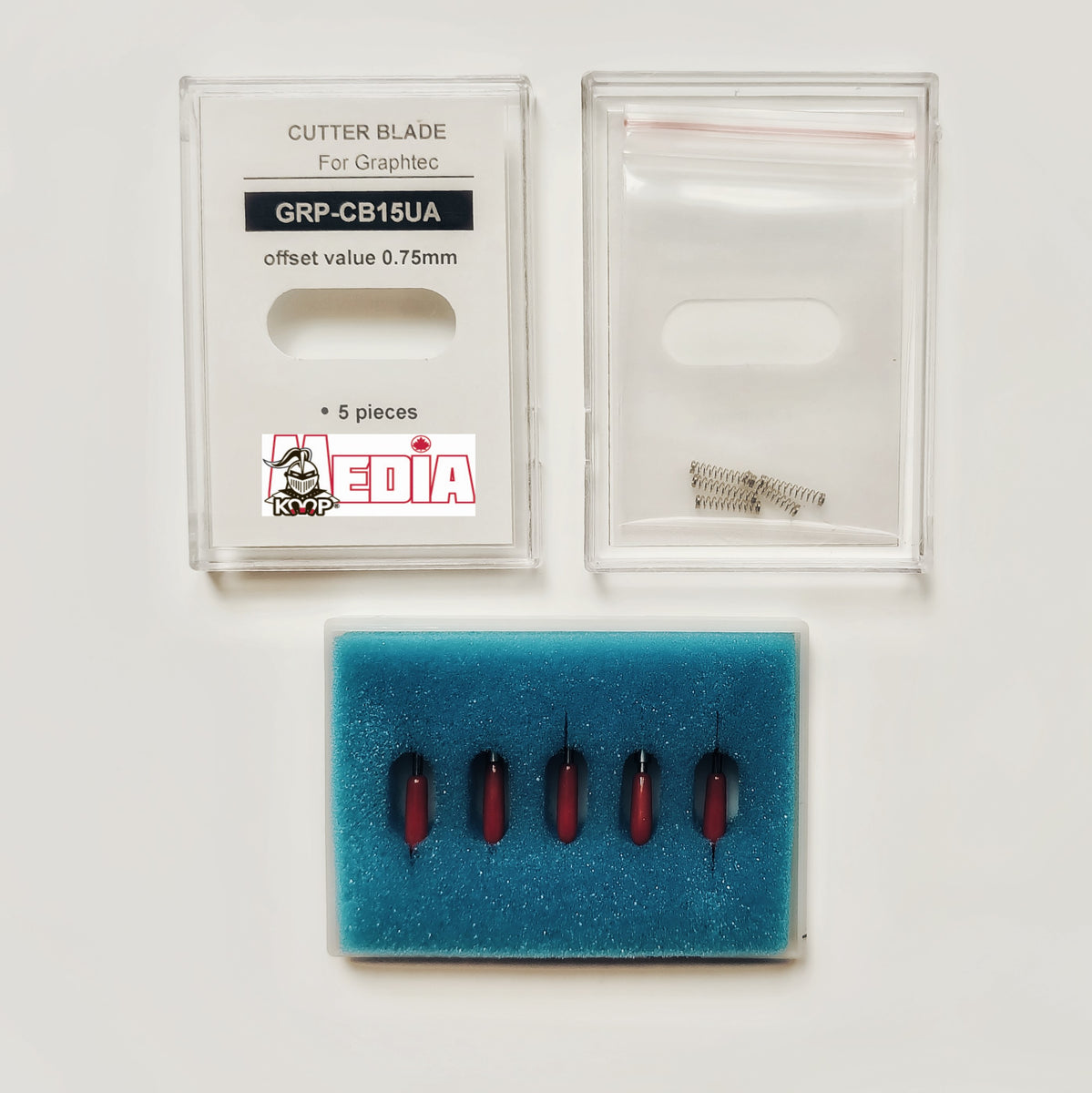KMC GRP-CB15UA Plotter Blade 45° (Graphtec CB15UA)(5pcs/Set) – Canada ...