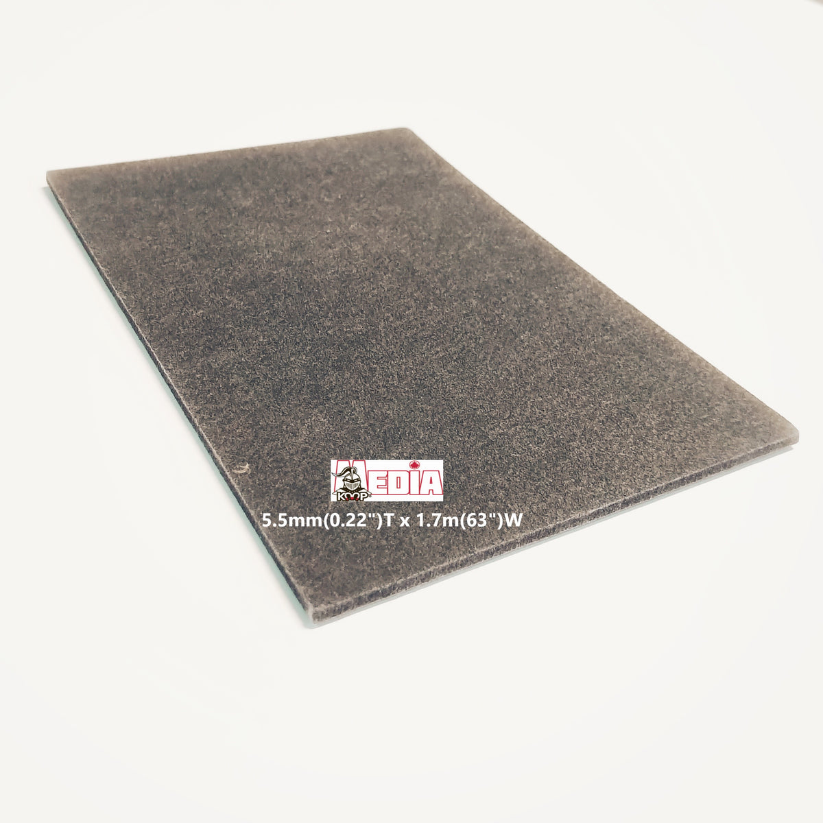 5.5mm(0.22")Tx1.7m(67")W- Grey Sacrificial Felt Mat/Cutting Underlay ...